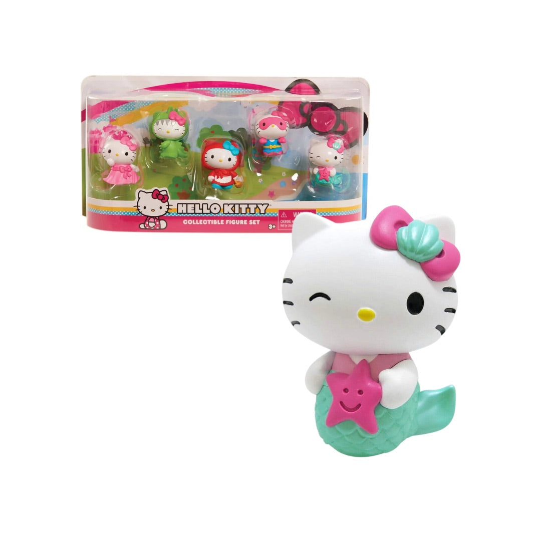 Hello Kitty Kit Coleccionable 6 Figuras Original – HBK Happy Store