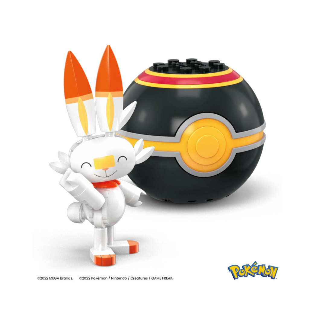 Mega Construx Pokémon Scorbunny 25 Piezas – HBK Happy Store