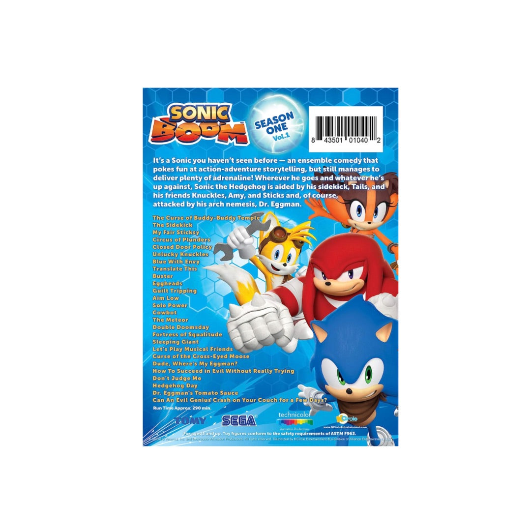 Sonic Boom Set Coleccionable Dvd + Figuras – HBK Happy Store