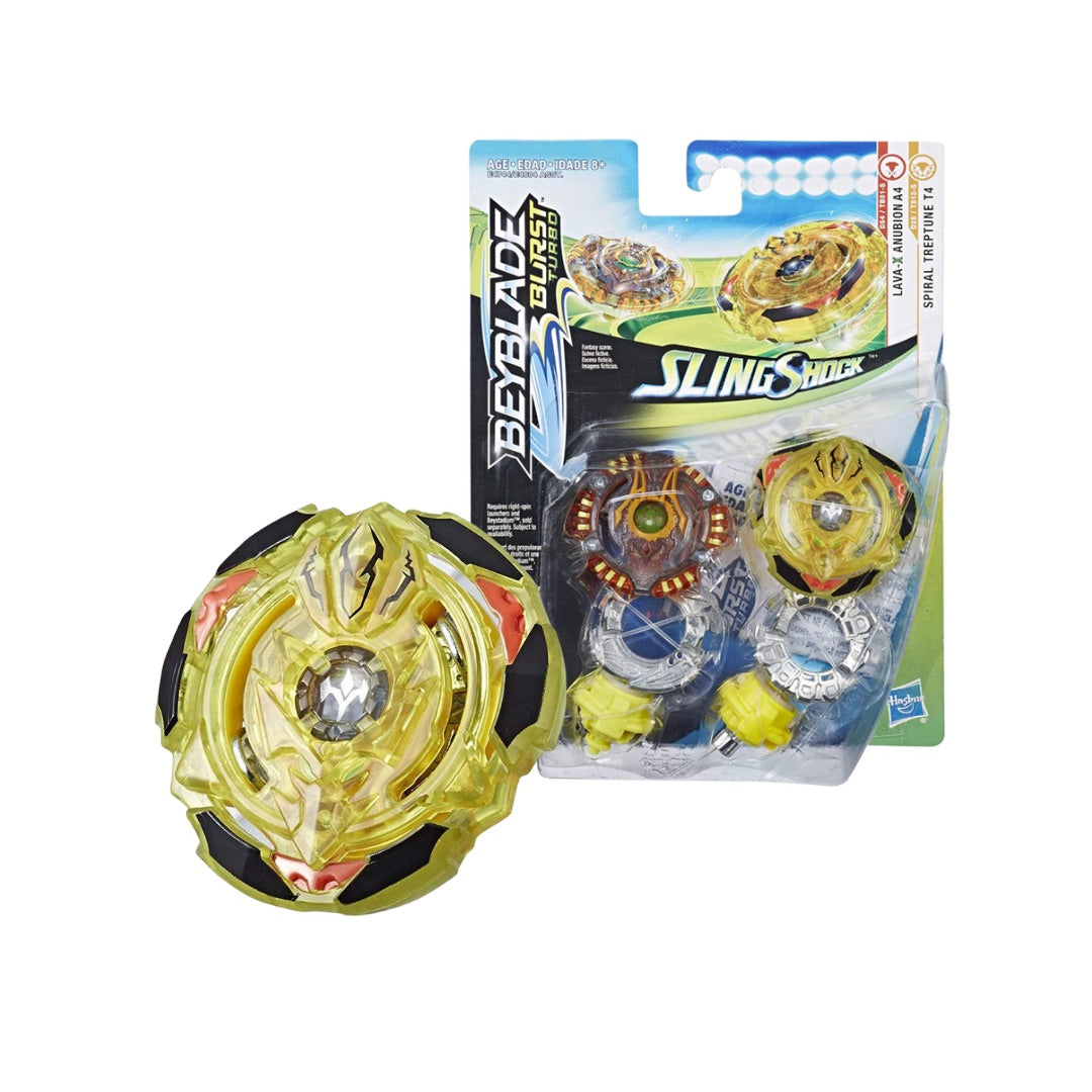 Unboxed Beyblade Burst Turbo Slingshock Spiral Treptune T4 – HBK Happy ...