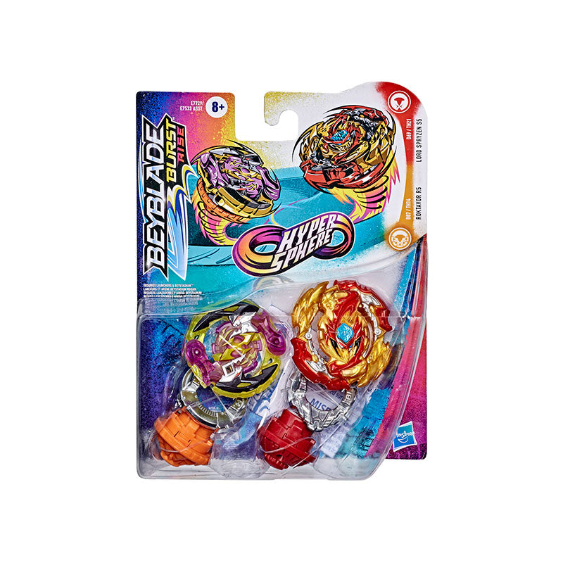 Doble Pack Roktavor R5 Vs. Lord Spryzen-S5 Beyblade Burst Rise – HBK ...