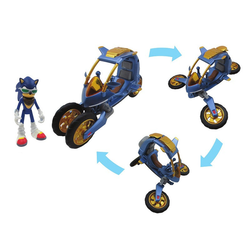 Sonic The Hedgehog Sonic Boom Blue Force One 3 en 1 Coleccionable – HBK ...