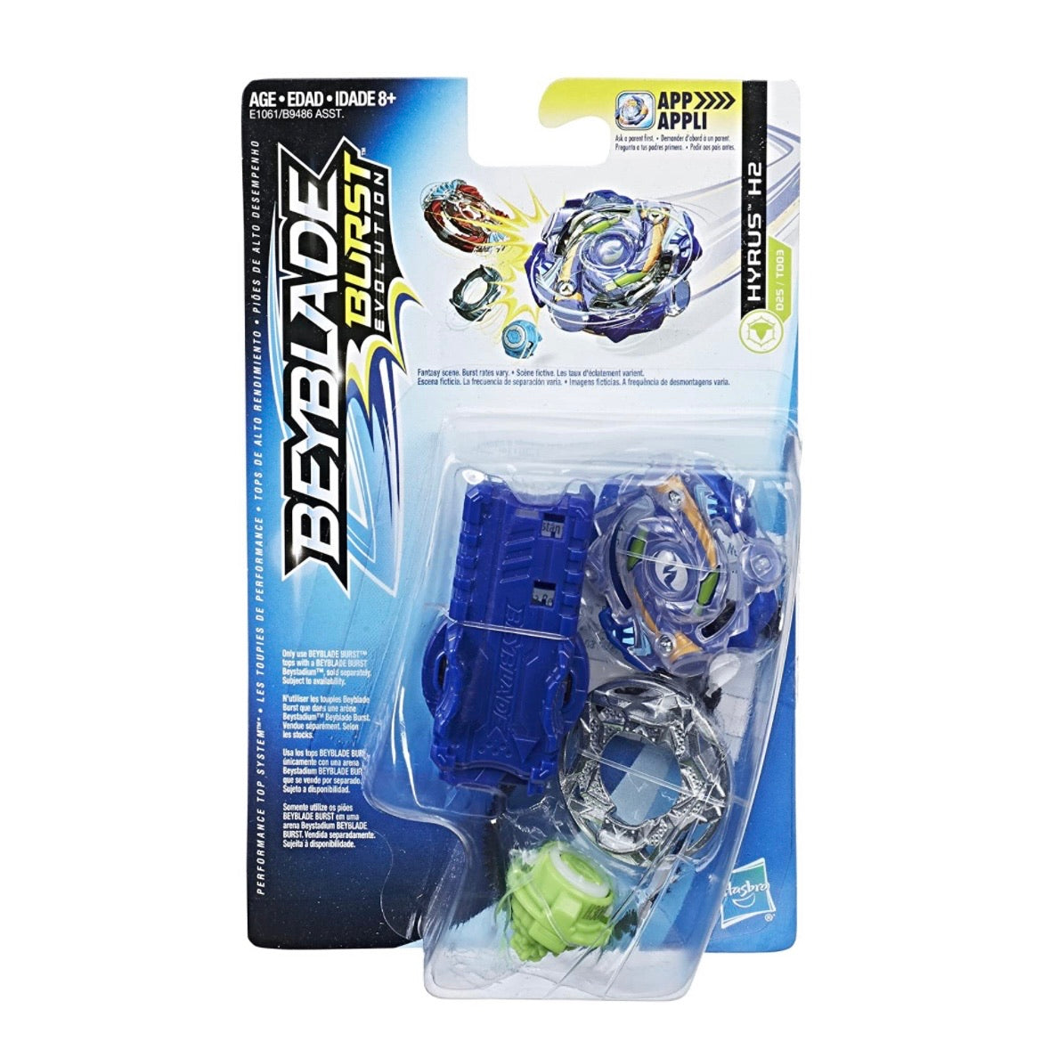 Beyblade Burst Evolution Hyrus H2 – HBK Happy Store