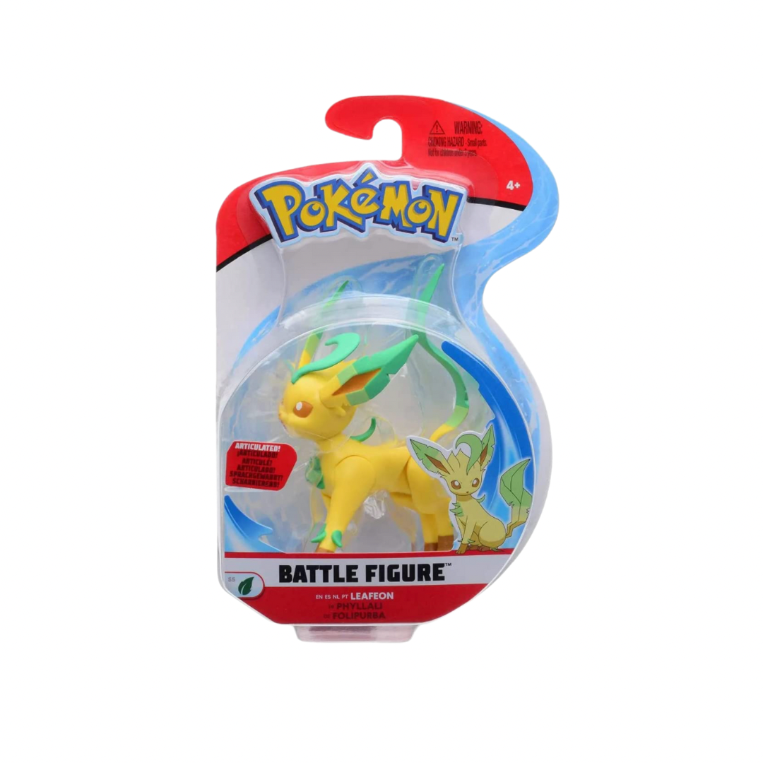 Pokemon Battle Figure Leafeon Figura Articulada – HBK Happy Store