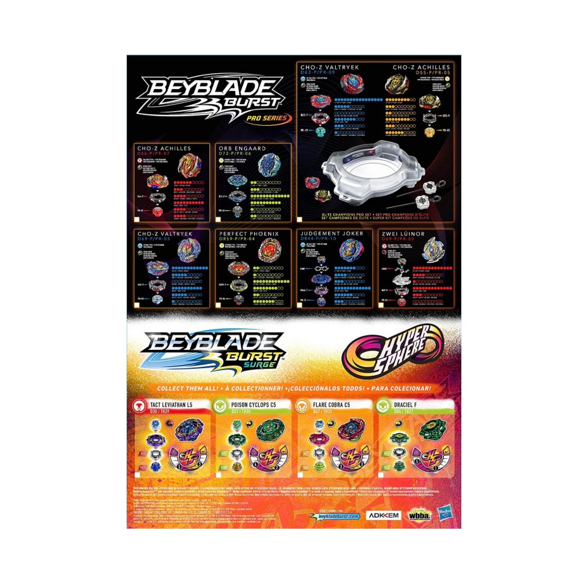 Beyblade Burst Pro Series Orb Engaard Starter Pack – HBK Happy Store